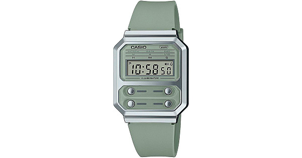 Мъжки дигитален часовник Casio Vintage - A100WEF-3AEF • Цена • Качество — Timezone-bg.com