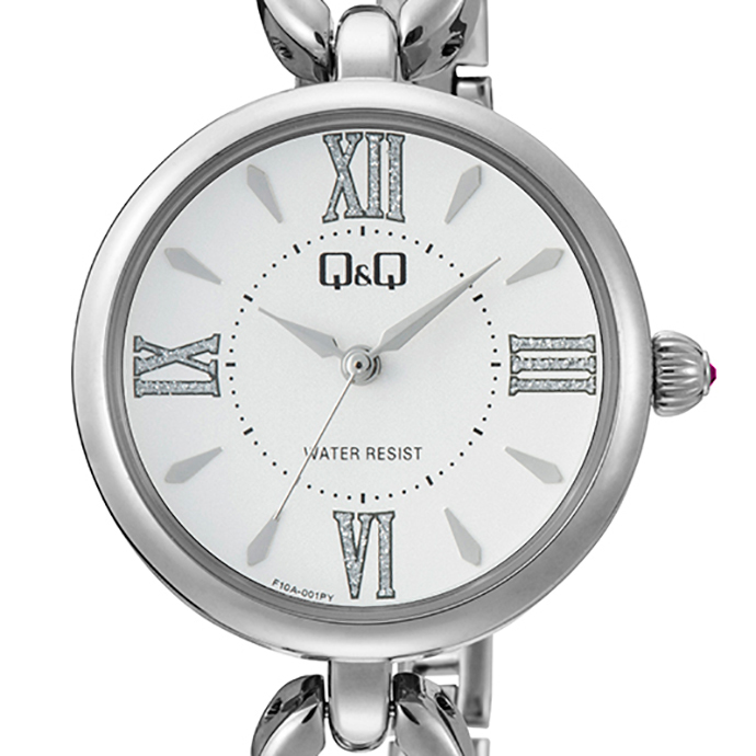 Дамски аналогов часовник Q&Q - F10A-001PY • Цена • Качество — Timezone-bg.com