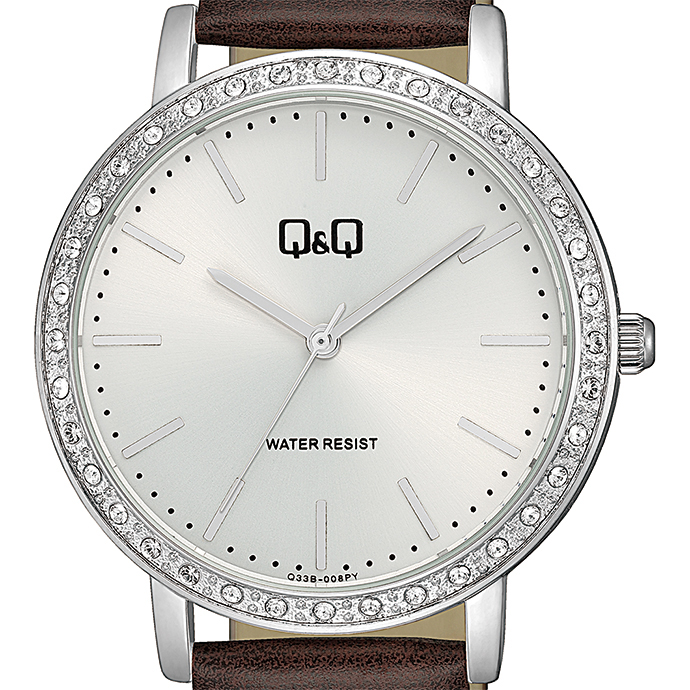 Дамски аналогов часовник Q&Q - Q33B-008PY • Цена • Качество — Timezone-bg.com