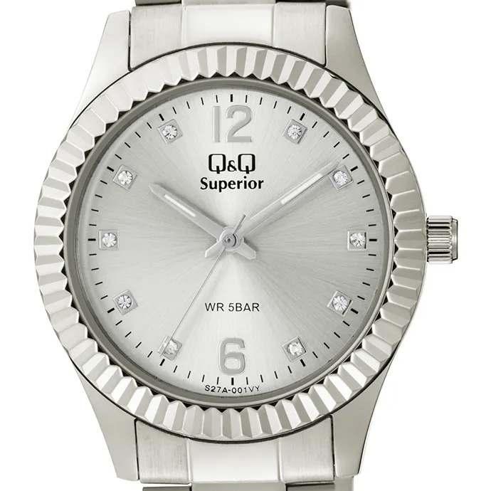 Дамски аналогов часовник Q&Q Superior - S27A-001VY • Цена • Качество — Timezone-bg.com